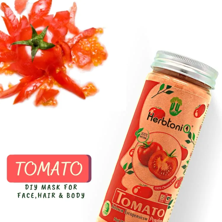 HerbtoniQ 100% Natural Tomato, Sandalwood and Kaolin Clay Powder for ...